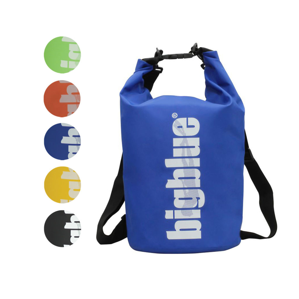 20-Liter Drybag SKU: BB-DRYBAG-20L – Bigblue Dive Lights