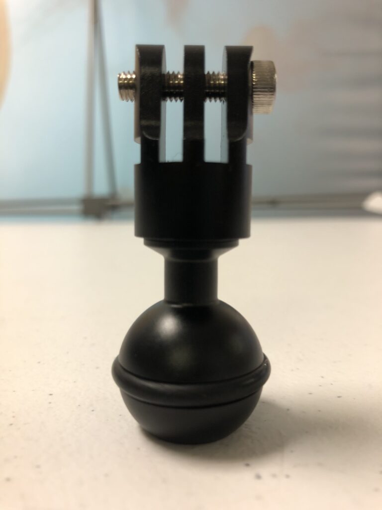 GoPro®Camera Mount with 1″ Ball AttachmentSKU: GP-1IN – Bigblue Dive Lights