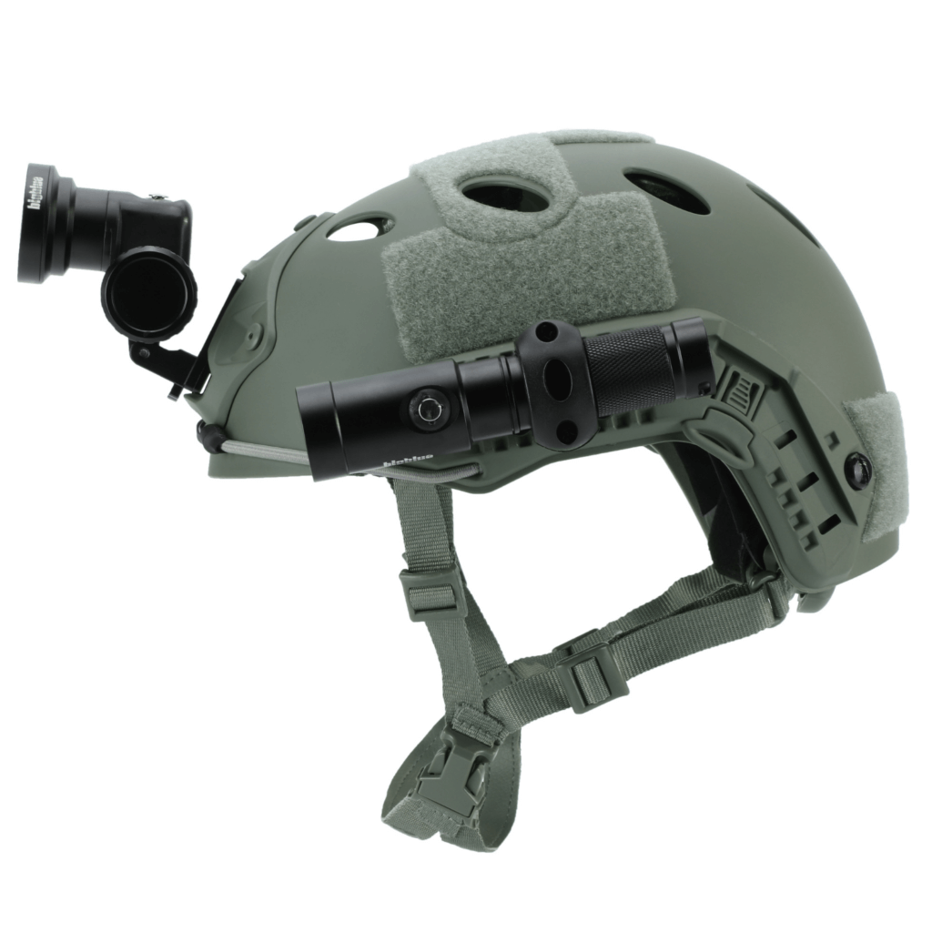 Dual-Light Dive Helmet with Adjustable Mounts – Bigblue Dive Lights